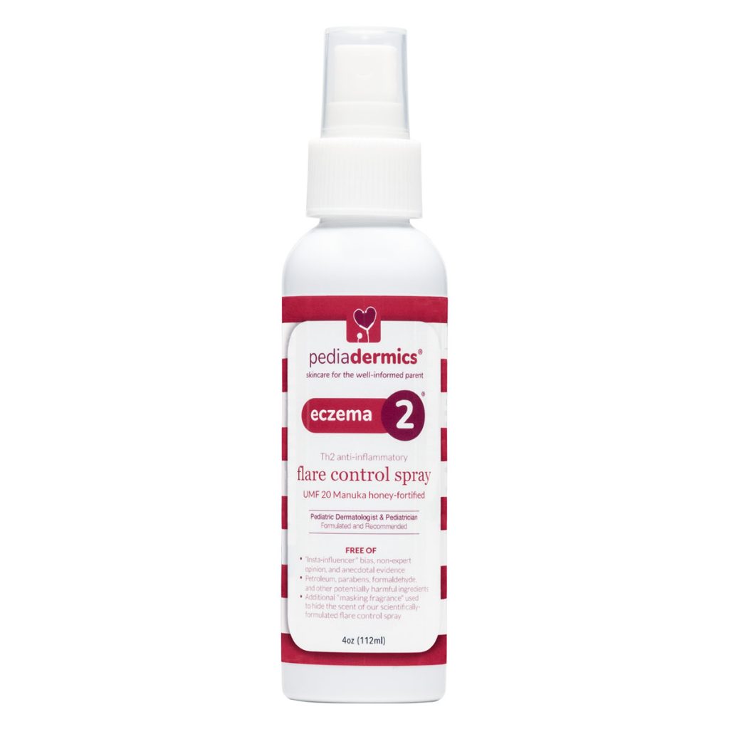 eczema 2® Th2 Anti-Inflammatory Manuka Flare Control Spray - pediadermics