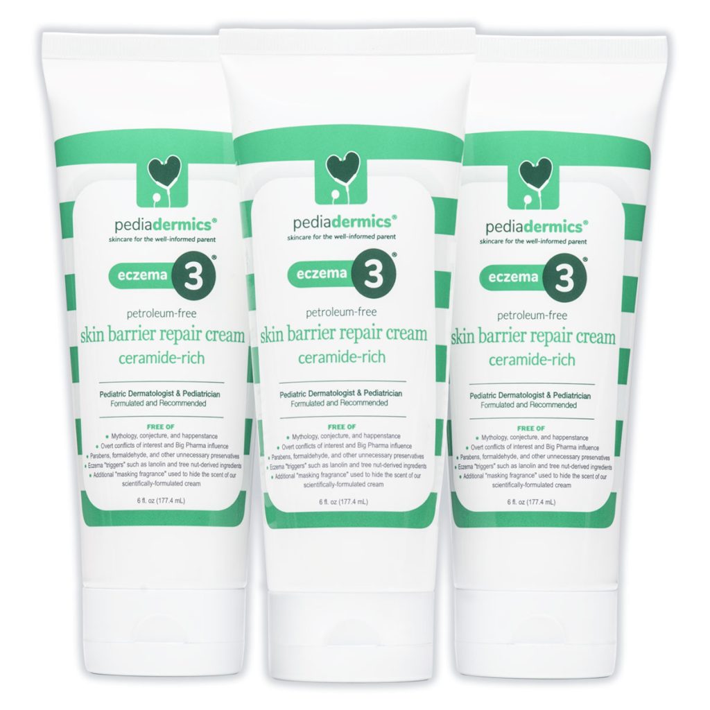 eczema 3® 3-Pack Bundle Petroleum-Free, Ceramide-Rich Skin Barrier ...